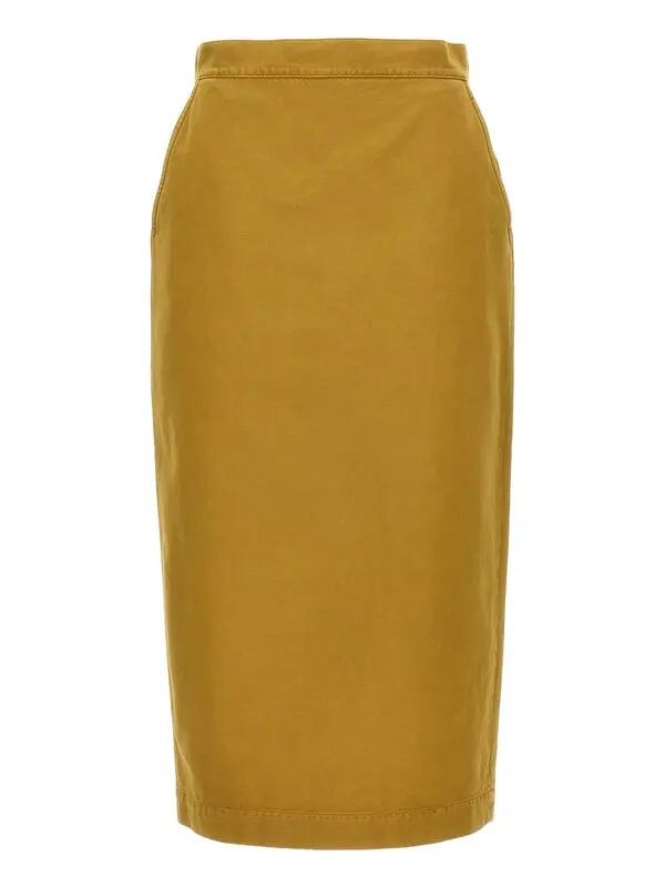 Max Mara Denver Skirt - Yellow