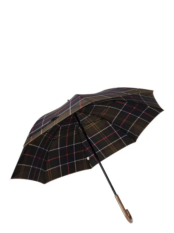 Barbour Tartan Walker Umbrella - Blue