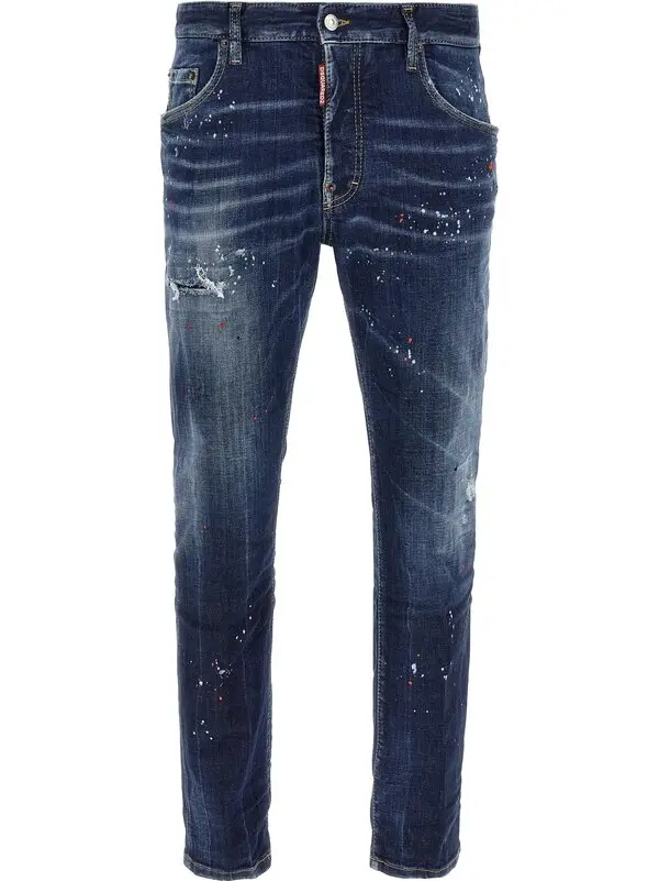 Dsquared2 Skater Denim Jeans - Blue