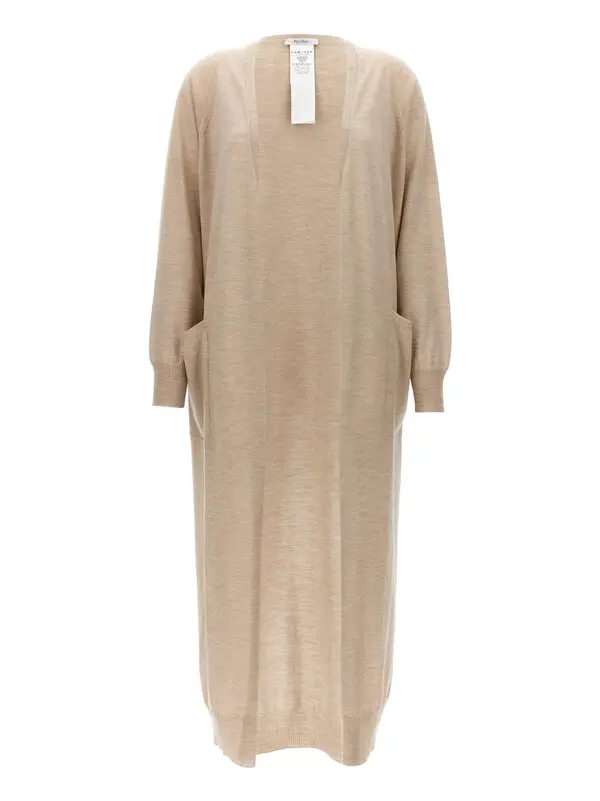 Max Mara Cashmere 'katanga' Cardigan - Beige