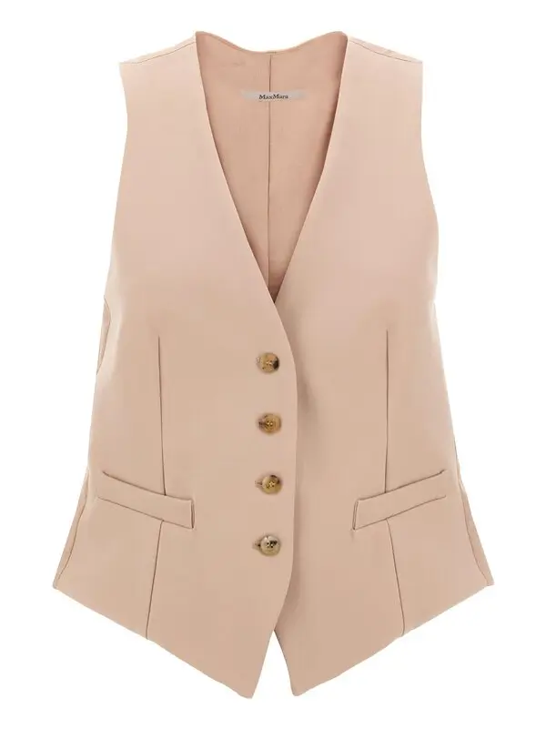 Max Mara Kiwi Sleeveless Vest - Pink