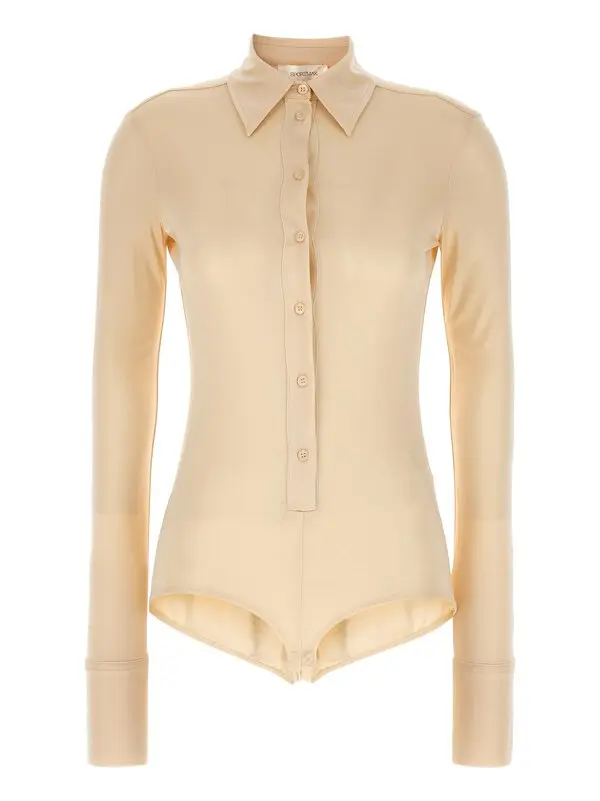 Sportmax Pera Bodysuit - Beige