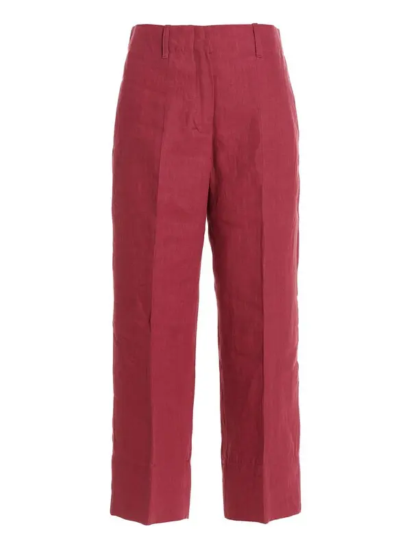 Max Mara Rebecca Loose Leg Trousers - Fuchsia
