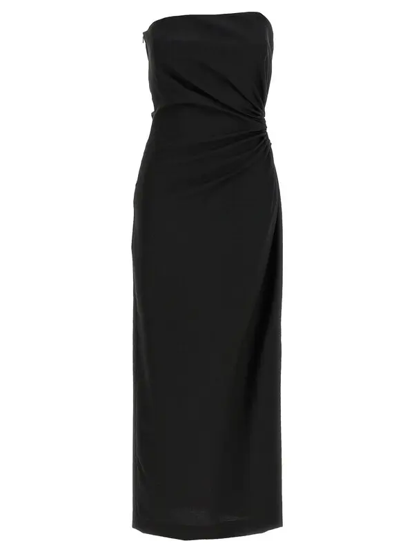 Max Mara Silva Long Dress - Black