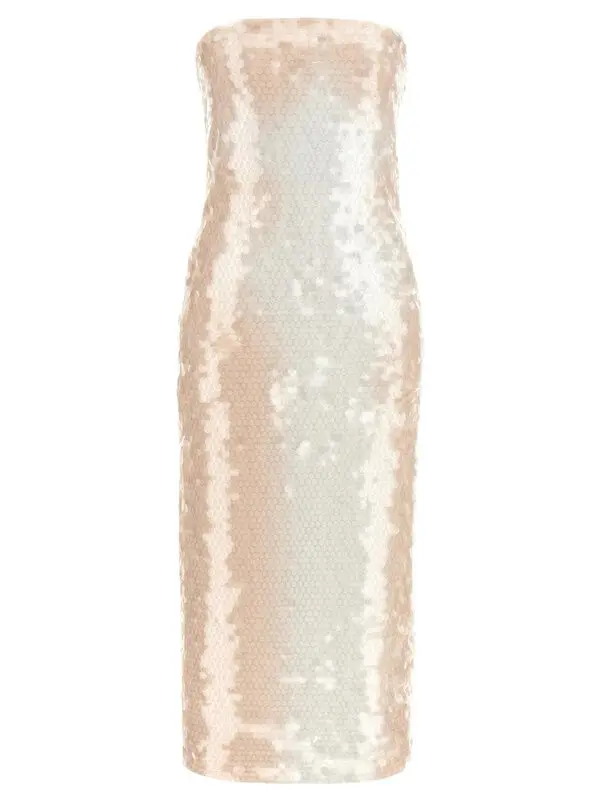 Sportmax Stemma Longuette Dress - Pink