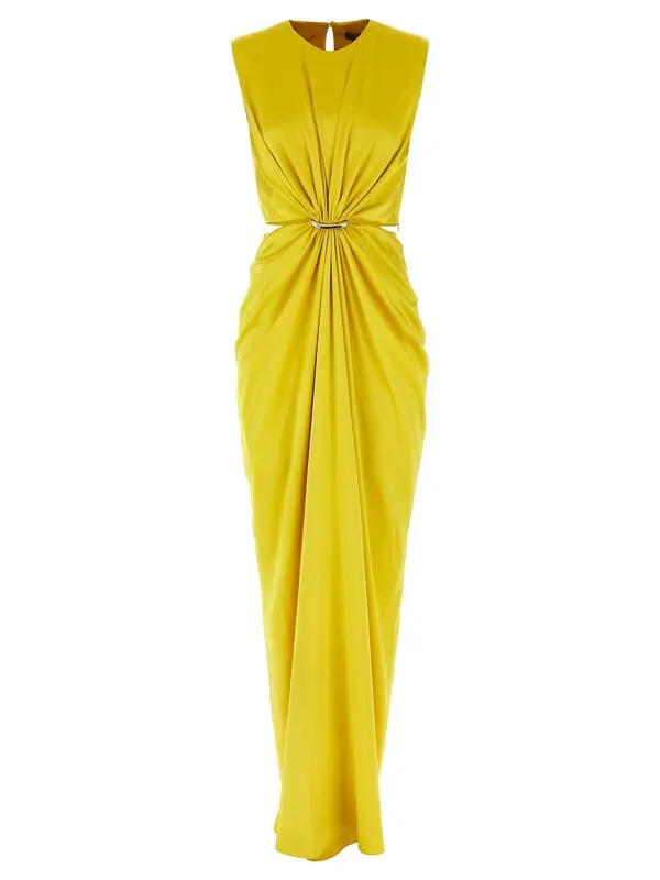 Max Mara Panaro Sleeveless Dress - Yellow
