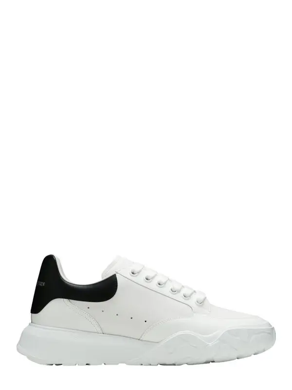 Alexander McQueen Oversized Court Trainer - White