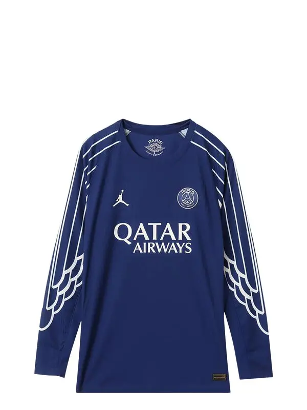 JORDAN Paris Saint-germain 2024/25 Match Fourth Dri-fit Adv Authentic Long-sleeve Jersey - Blue