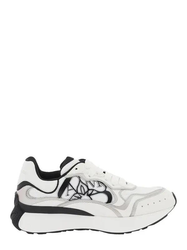 Alexander McQueen Sprint Runner Sneakers - White