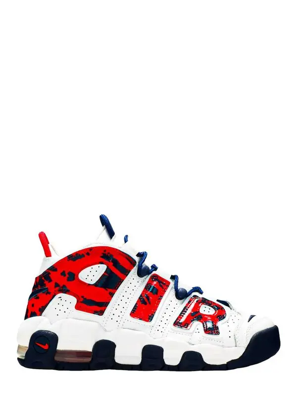 Nike More Uptempo Gs Sneakers - White