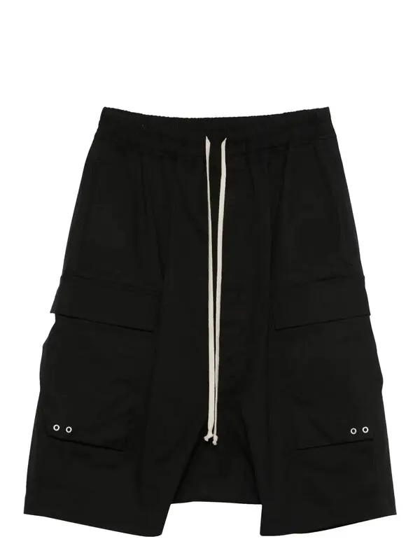 Rick Owens Cargo Pod Shorts - Black
