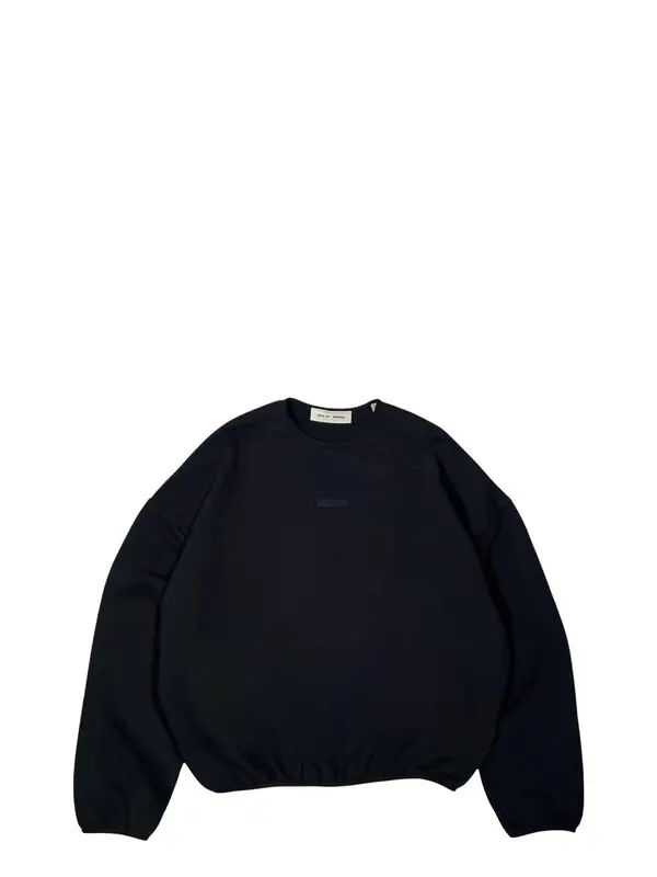 Fear Of God Modern Fit Fleece Crewneck - Black