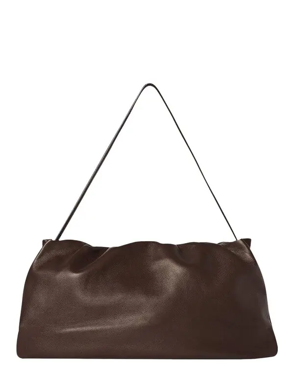THE ROW Xl Bourse Handbag - Tan