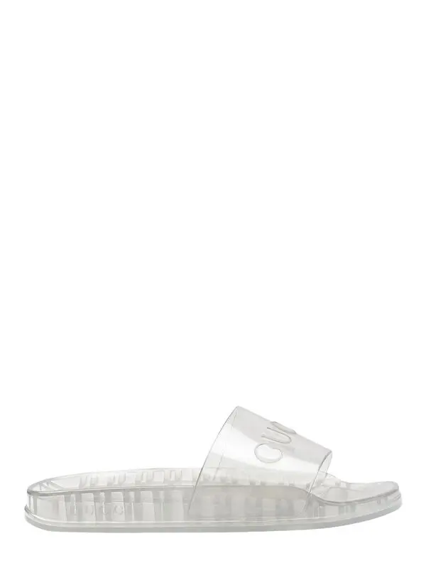 Gucci Persuit Rubber Slide - White