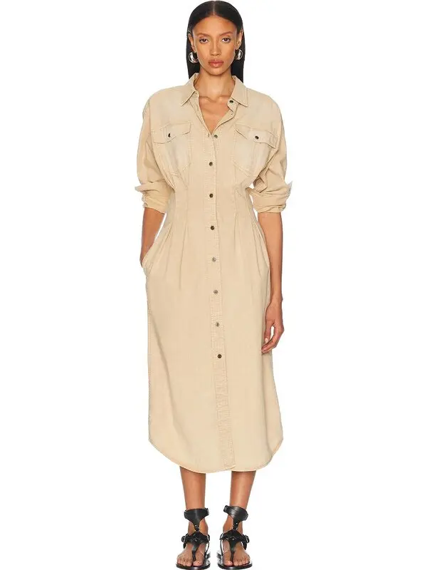 Isabel Marant Nolwen Dress - Beige