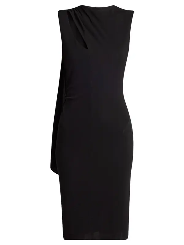 TOM FORD Viscose Crepe Jersey Cocktail Dress - Black