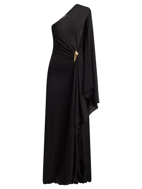 TOM FORD One-shoulder Evening Gown - Black