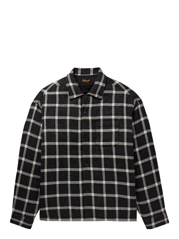 Visvim Keesey Checked Down Jacket - Black