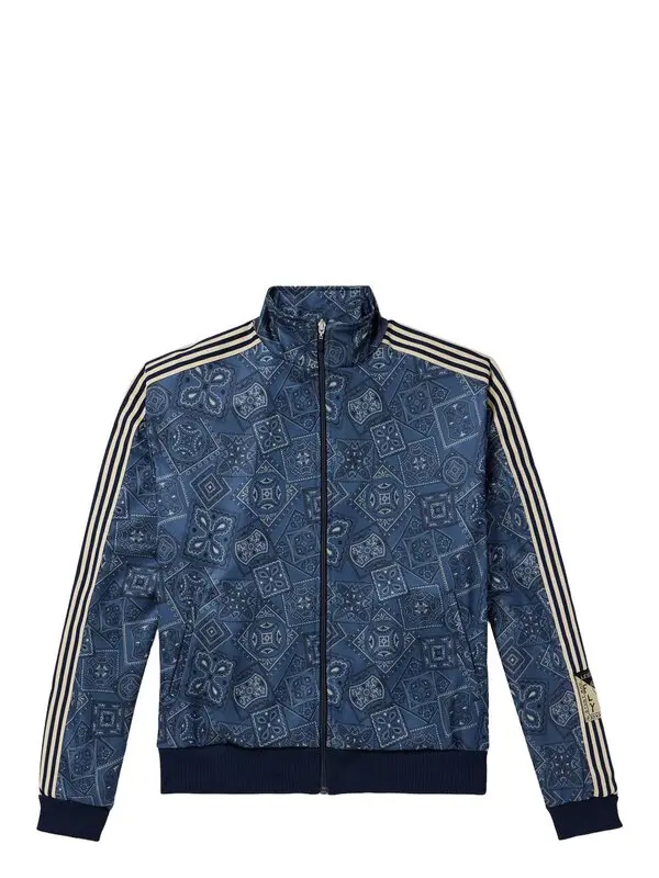 Kapital Bandana Print Track Jacket - Blue