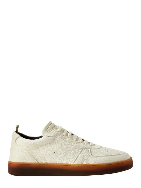 Officine Creative Asset 001 Leather Sneakers - Neutrals