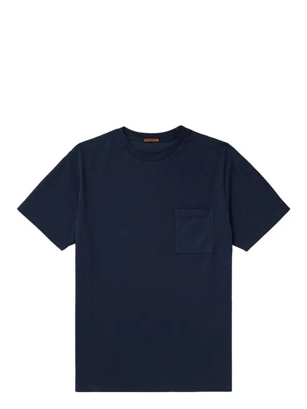 Barena Venezia Cotton-jersey T-shirt - Blue