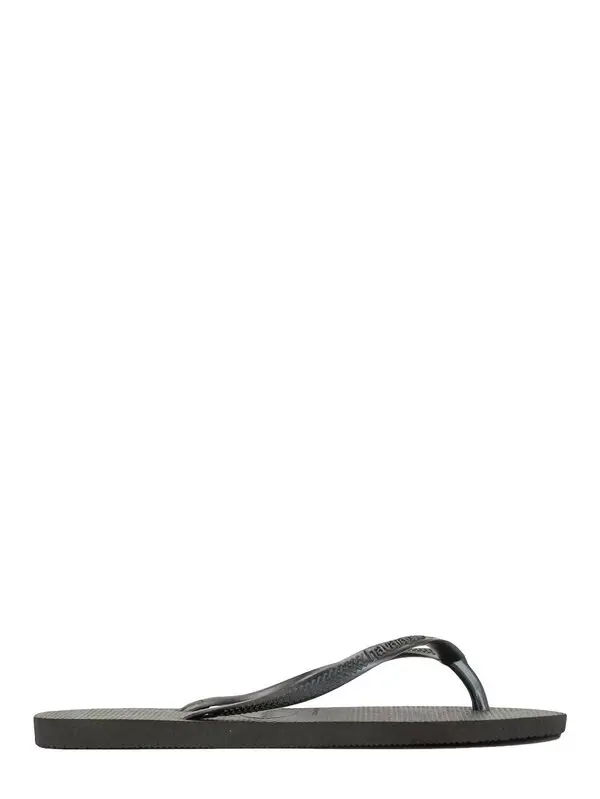 Havaianas Slim Textured Flip-flips - Black