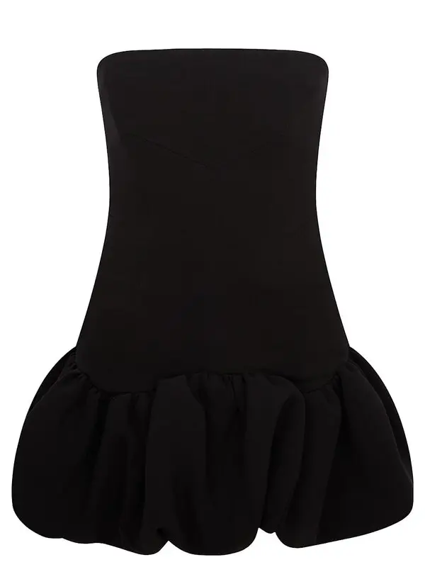 16Arlington Garance Strapless Mini Dress - Nero