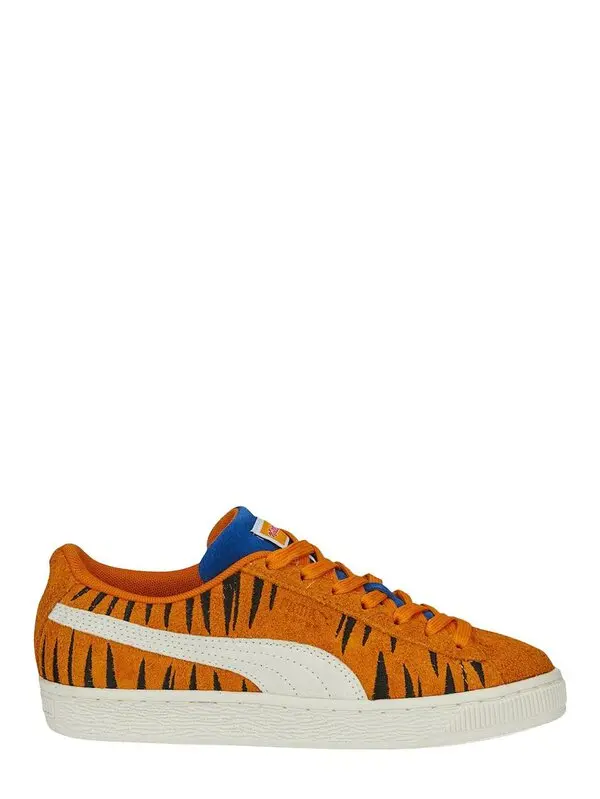 PUMA Suede Tony The Tiger Sneakers - Orange/flame Orange/vaporous Gray