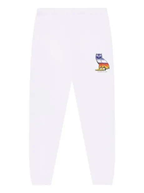 OVO Chrome Owl Sweatpant - White