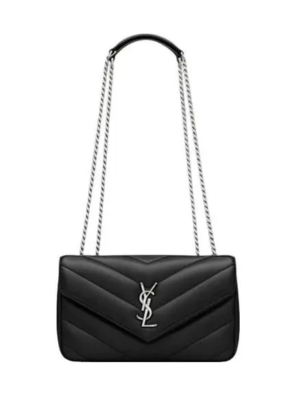 Saint Laurent Loulou Small Shoulder Bag - Black