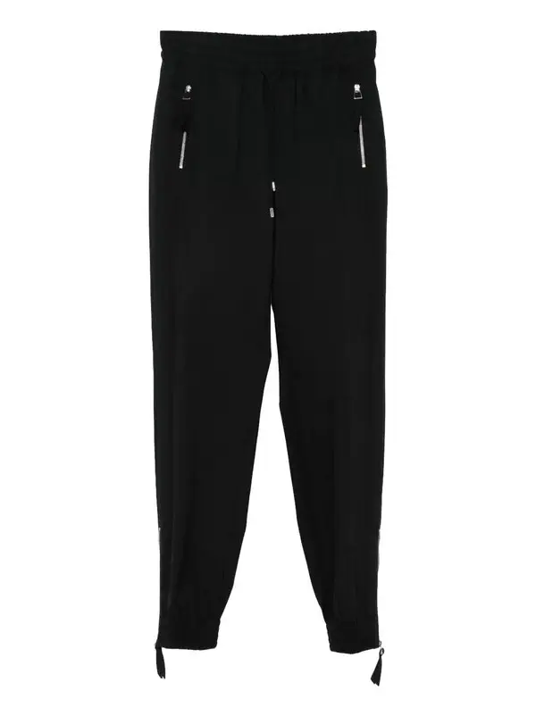 Ermanno Scervino Zip-cuffed Trousers - Black