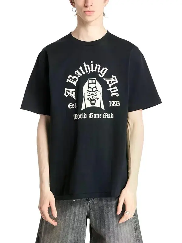 A BATHING APE Mad General Graphic Tee - Black