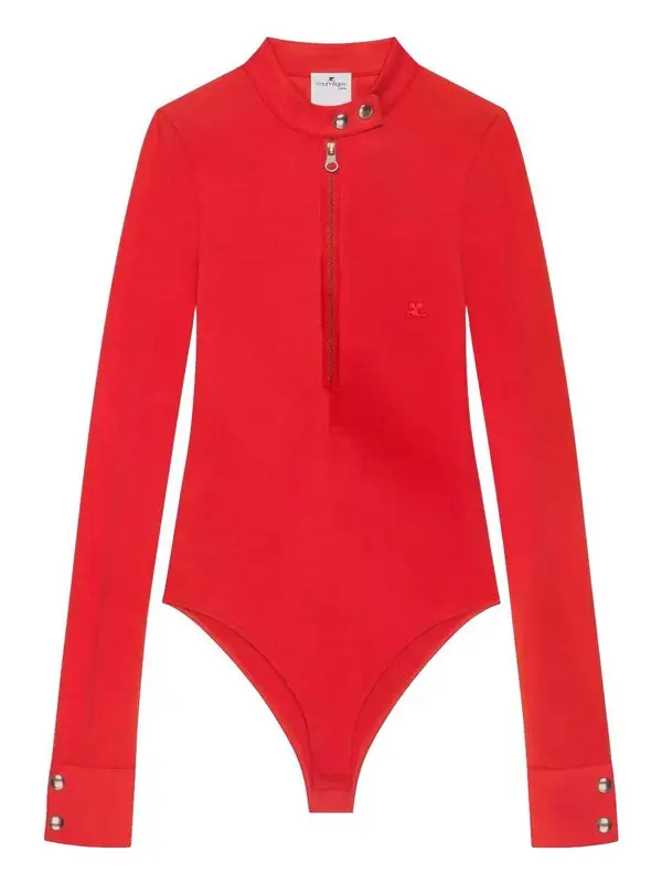 COURREGES Zip-up Body - Red