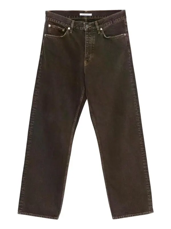 SUNFLOWER Cotton Five-pocket Jeans - Brown
