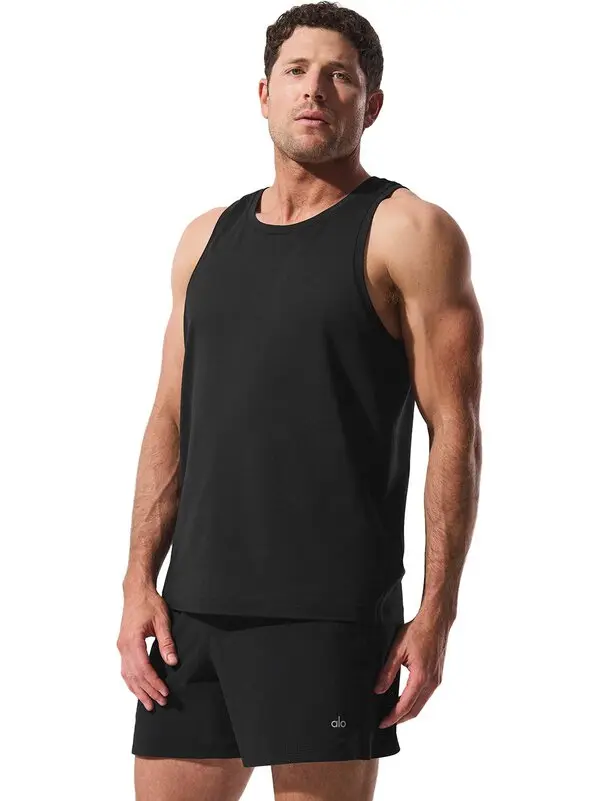 Alo Yoga Conquer Tank Top - Black