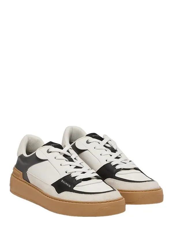 Balmain B-court Flip Sneakers - Grey