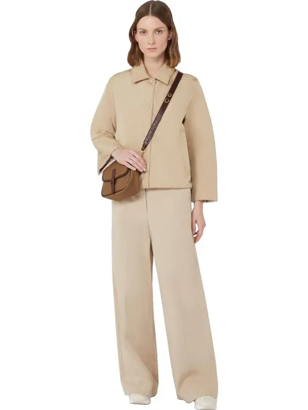 Max Mara Reversible Taffeta Jacket - Beige
