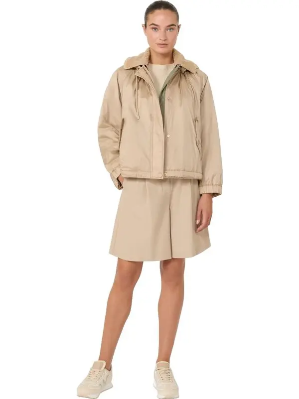 Max Mara Reversible Water-repellent Windbreaker - Beige