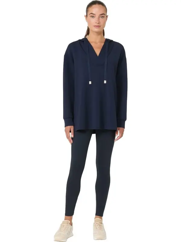 Max Mara Technical Jersey Leggings - Navy