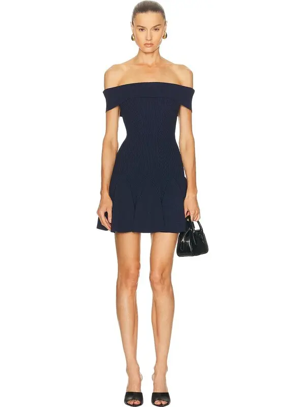 Retrofete Erica Dress - Metallic Navy
