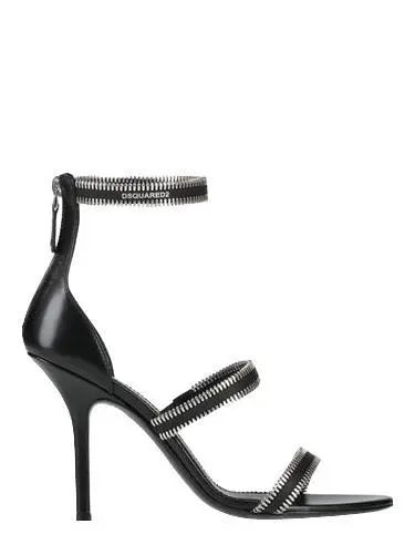 Dsquared2 Embellished Spike Heel Sandals - Black