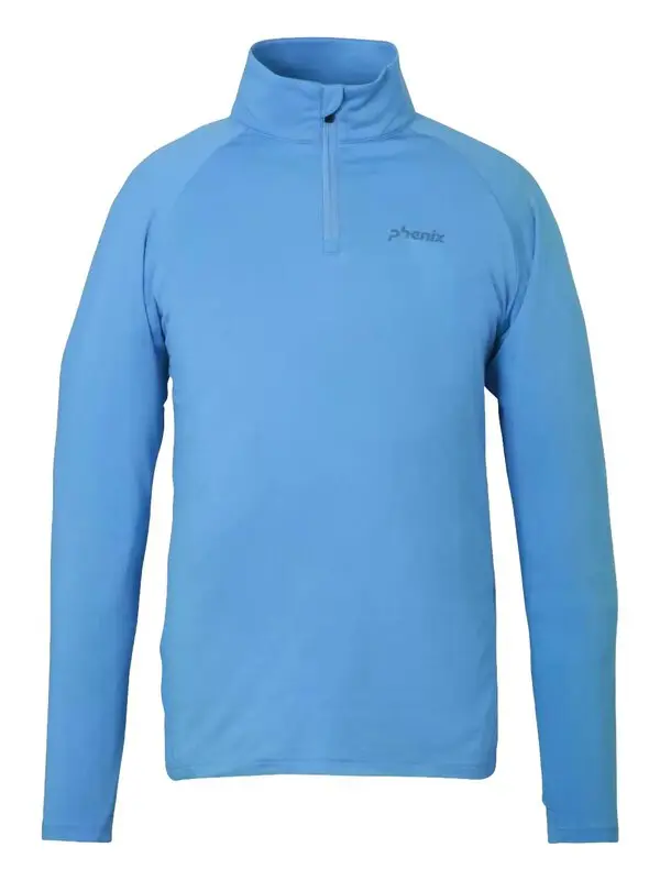 PHENIX Half-zip Long-sleeve Top - Blue