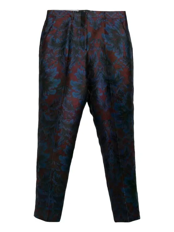 Etro Printed Trousers - Blue