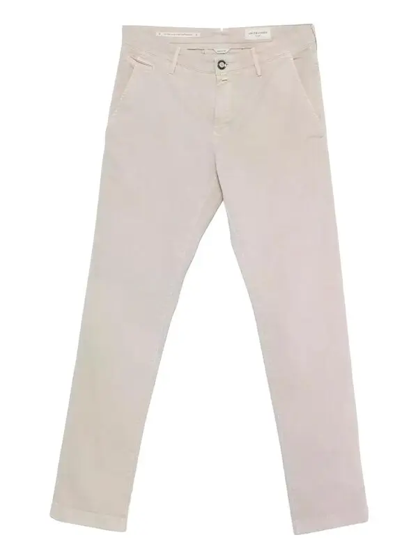 Jacob Cohen Belt Loops Chino Trousers - Neutrals