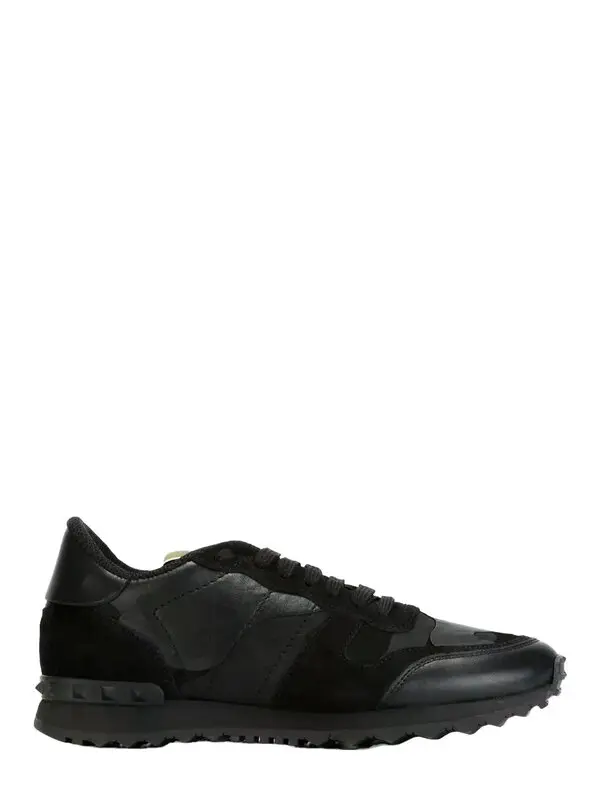 Valentino Garavani Rockrunner Sneakers - Black