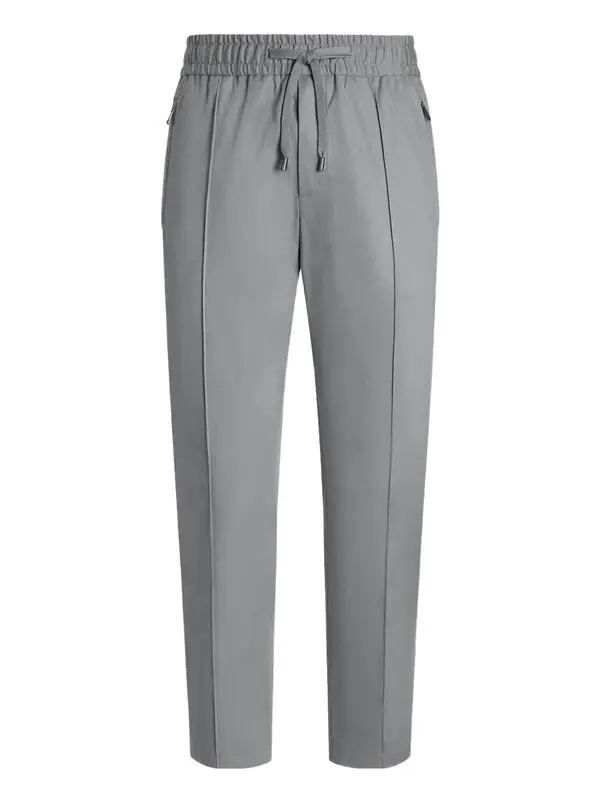 Dolce & Gabbana Drawstring-waist Trousers - Grey