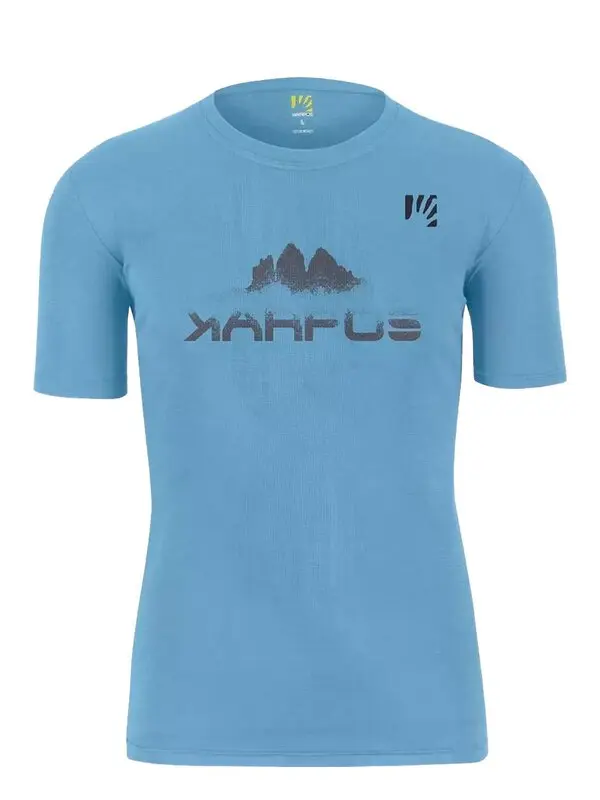KARPOS Loma Evo Print T-shirt - Blue