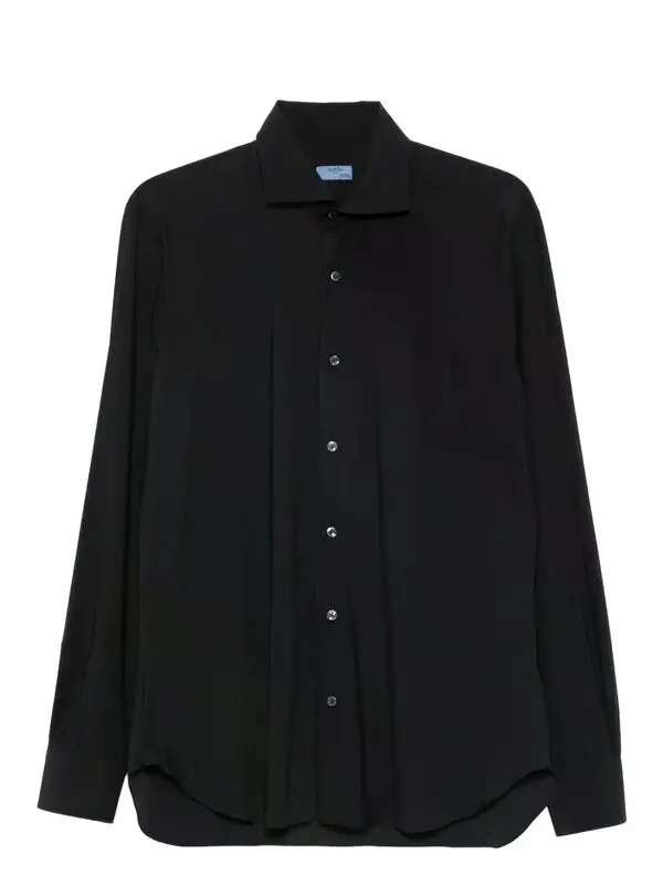 BARBA NAPOLI Long-sleeve Shirt - Black