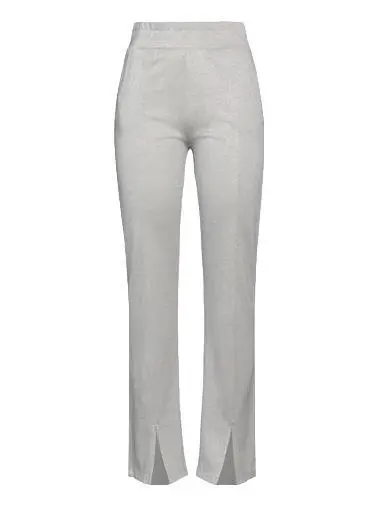 Karl Lagerfeld Straight-leg Metallic Trousers - Grey