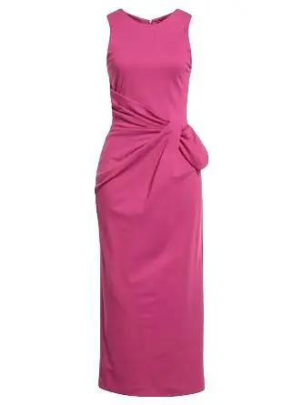 Emporio Armani Viscose Blend Maxi Dress - Pink